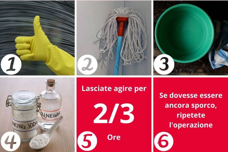 Come pulire scope, mocio e stracci con rimedi casalinghi