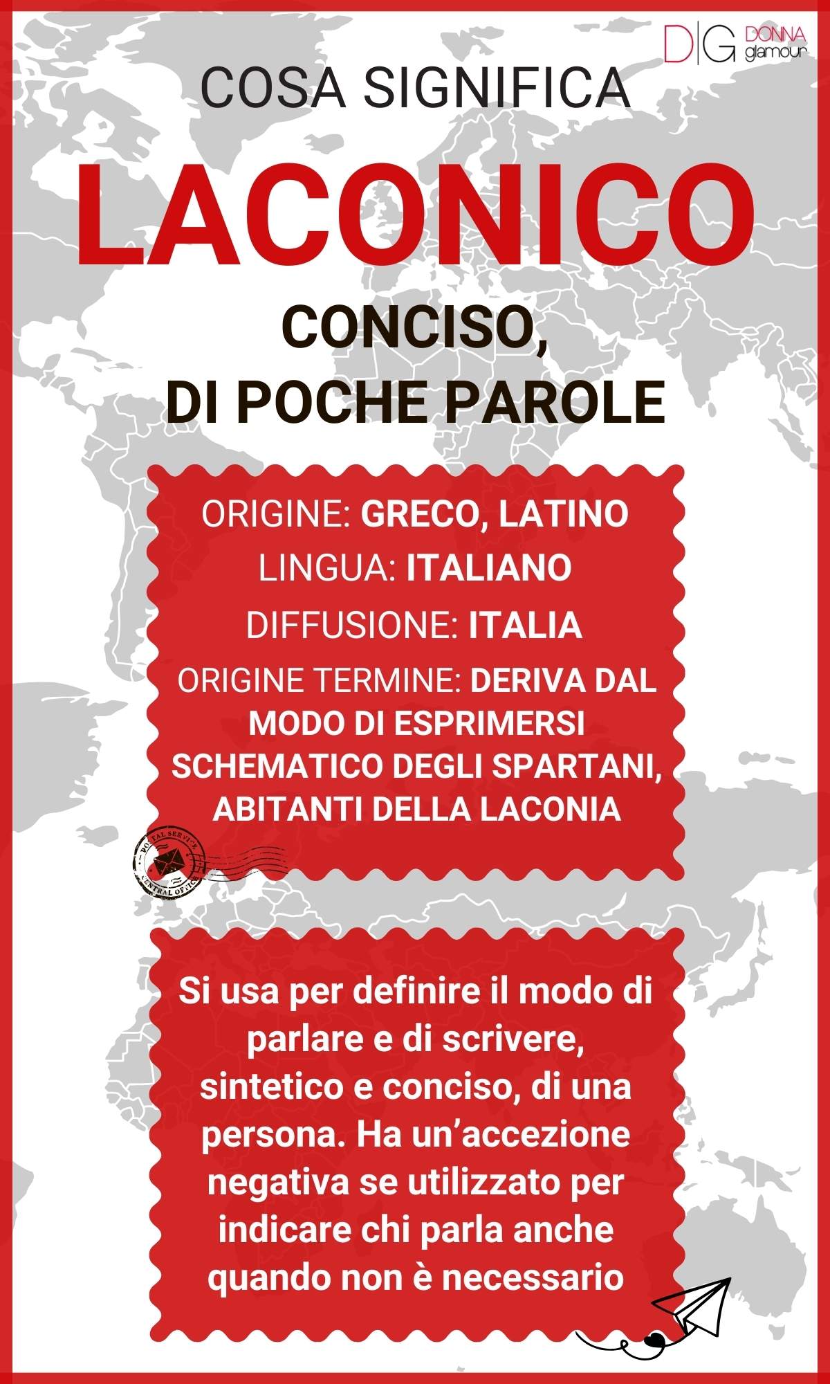 Laconico: il significato, l'origine del termine ed esempi d'uso